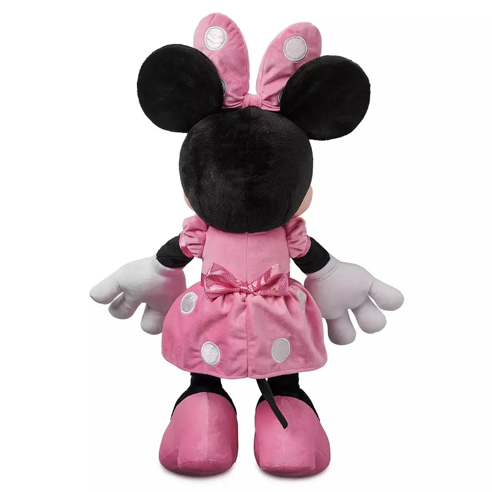 Extra Large Disney's Minnie Mouse with Pink/White Bow Soft Toy – Simply ...