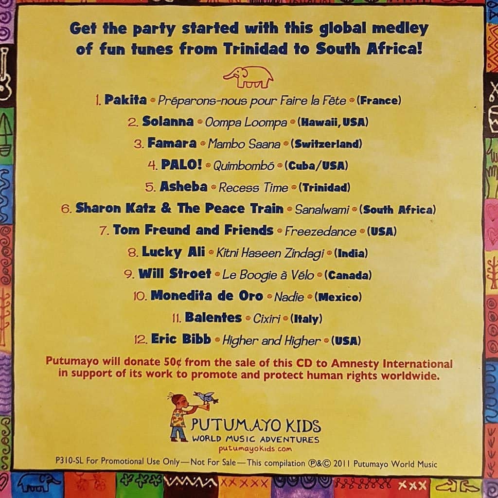 Putumayo Kids Present - Kids World Party CD – Simply The Best Toys and ...